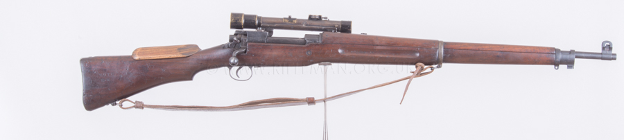 An Enfield designed Pattern 1917 sniping rifle in .30-06 inch calibre